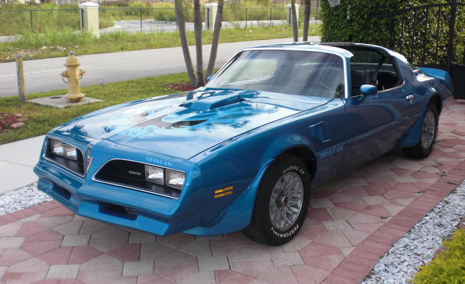 1978Trans Am Blue martinique